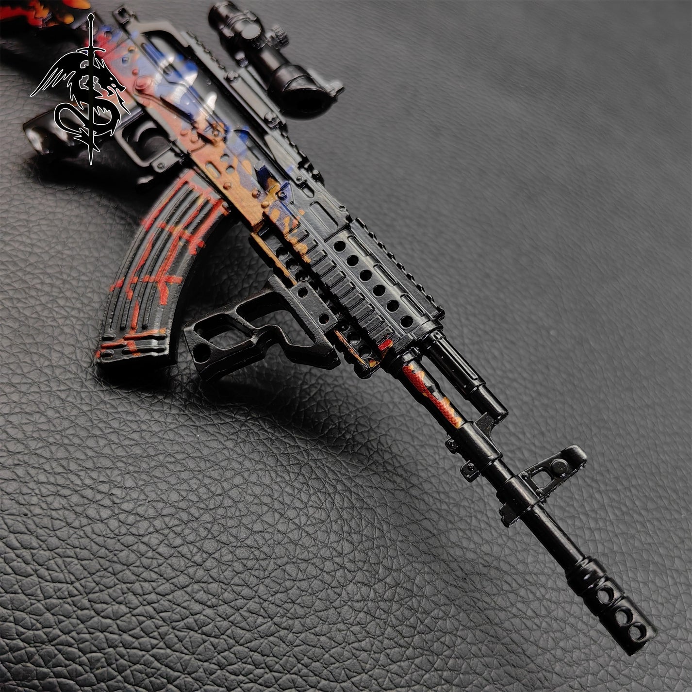 Metal Beryl M762 Miniature Assault Rifle Small Gun Model – Miniwarrior