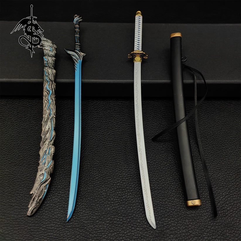 DMC5 Vergil Yamato Katana Miniature Collection 22CM/8.7" – Miniwarrior