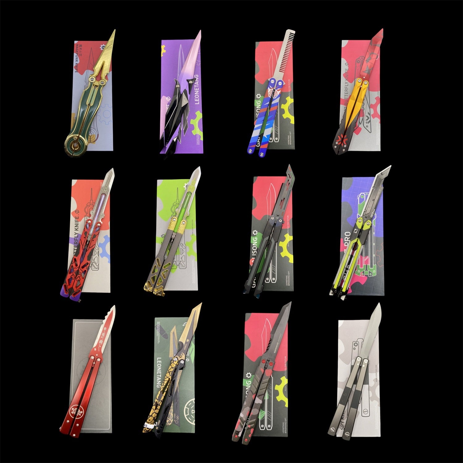 Best Game Balisong Collection Butterfly Knife IRL – Miniwarrior