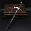 Aerondight Sword Small Metal Replica Geralt Silver Sword – Miniwarrior