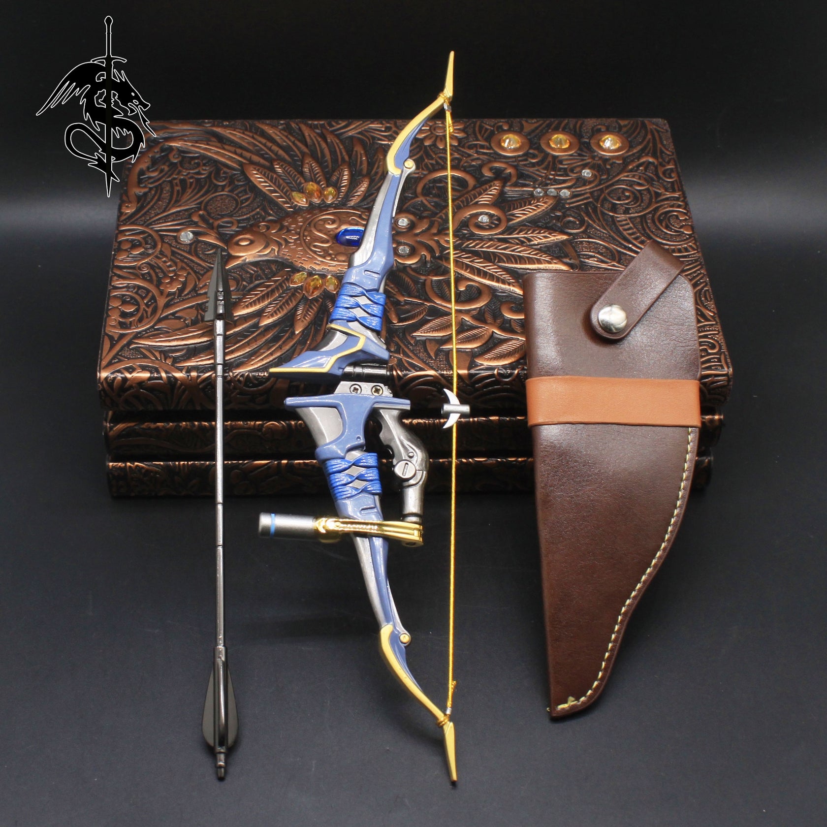 Hanzo Bow Miniature Hanzo Shimada Storm Bow Classical Skin – Miniwarrior