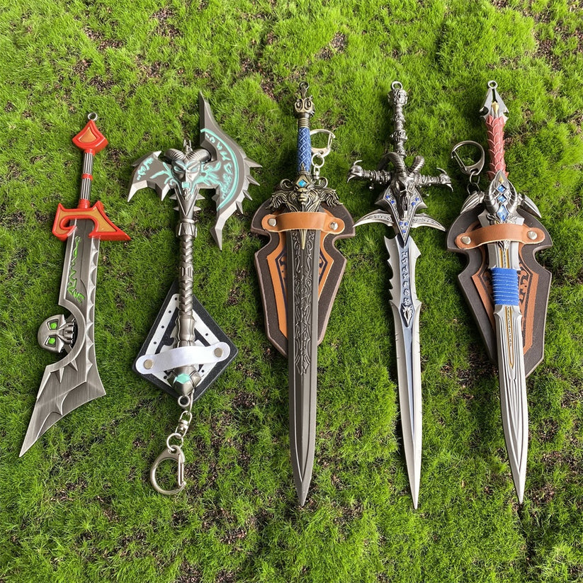 Arthas Weapon Collection Sword Cool Gift 5 in 1 Pack – Miniwarrior
