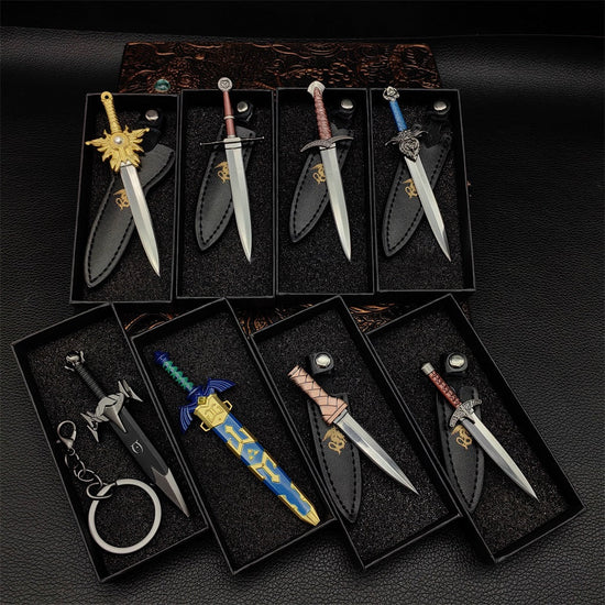 Handmade Small Sword Collective Sword EDC Knife 8 In 1 Pack – Miniwarrior