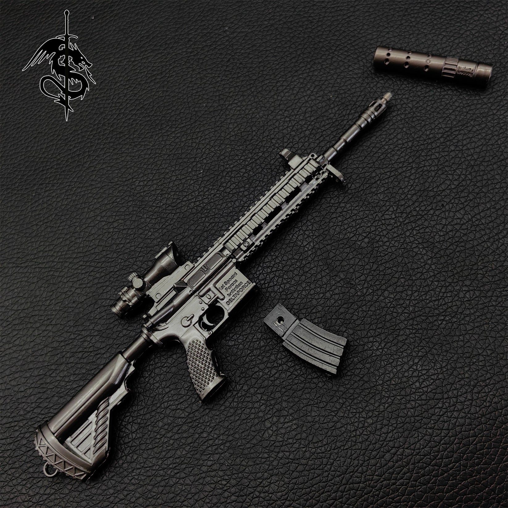 Metal HK416 Miniature Gun Mini M416 Gun Model – Miniwarrior