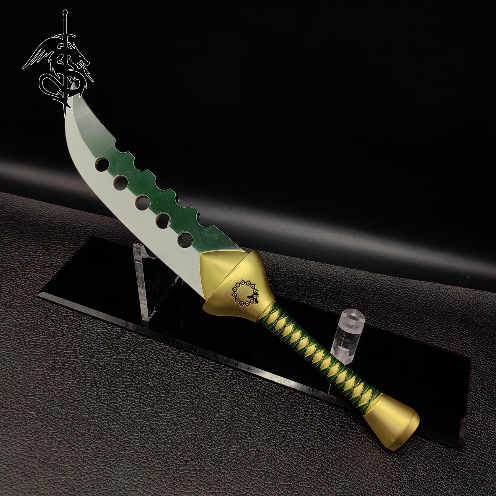 Meliodas Demon Sword Lostvayne Metal Replica Anime Sword – Miniwarrior