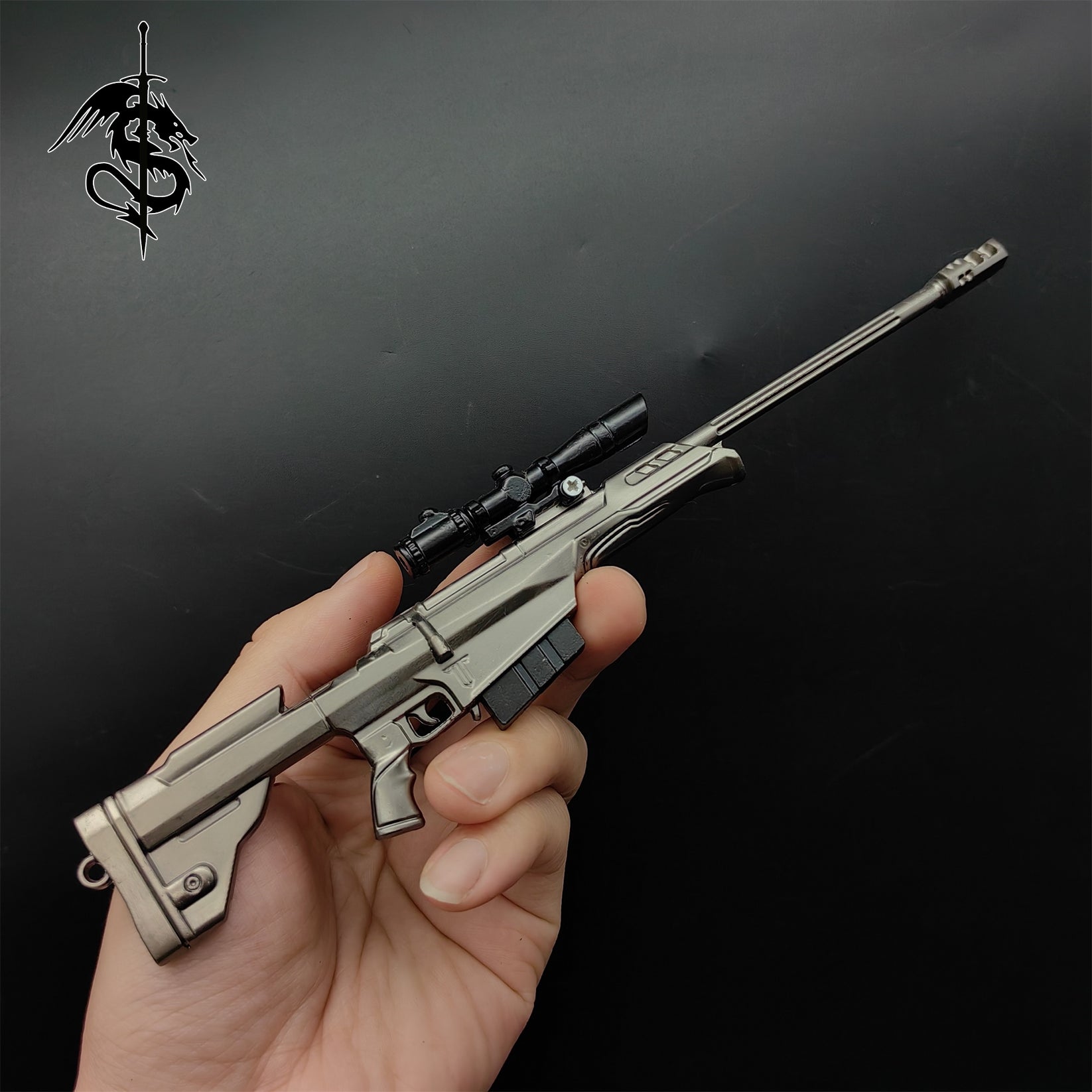 Metal Operator Sniper Rifle Miniature Operator Rifle Small Replica ...