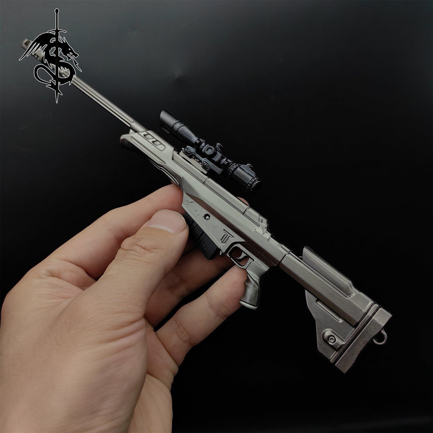 Metal Operator Sniper Rifle Miniature Operator Rifle Small Replica ...