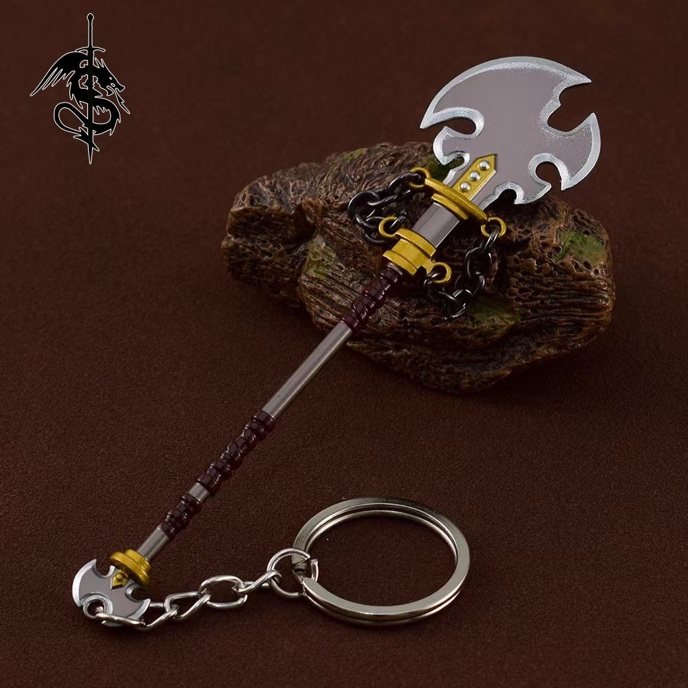 Metal Savage Lynel Spear Mini Weapon Keychain – Miniwarrior