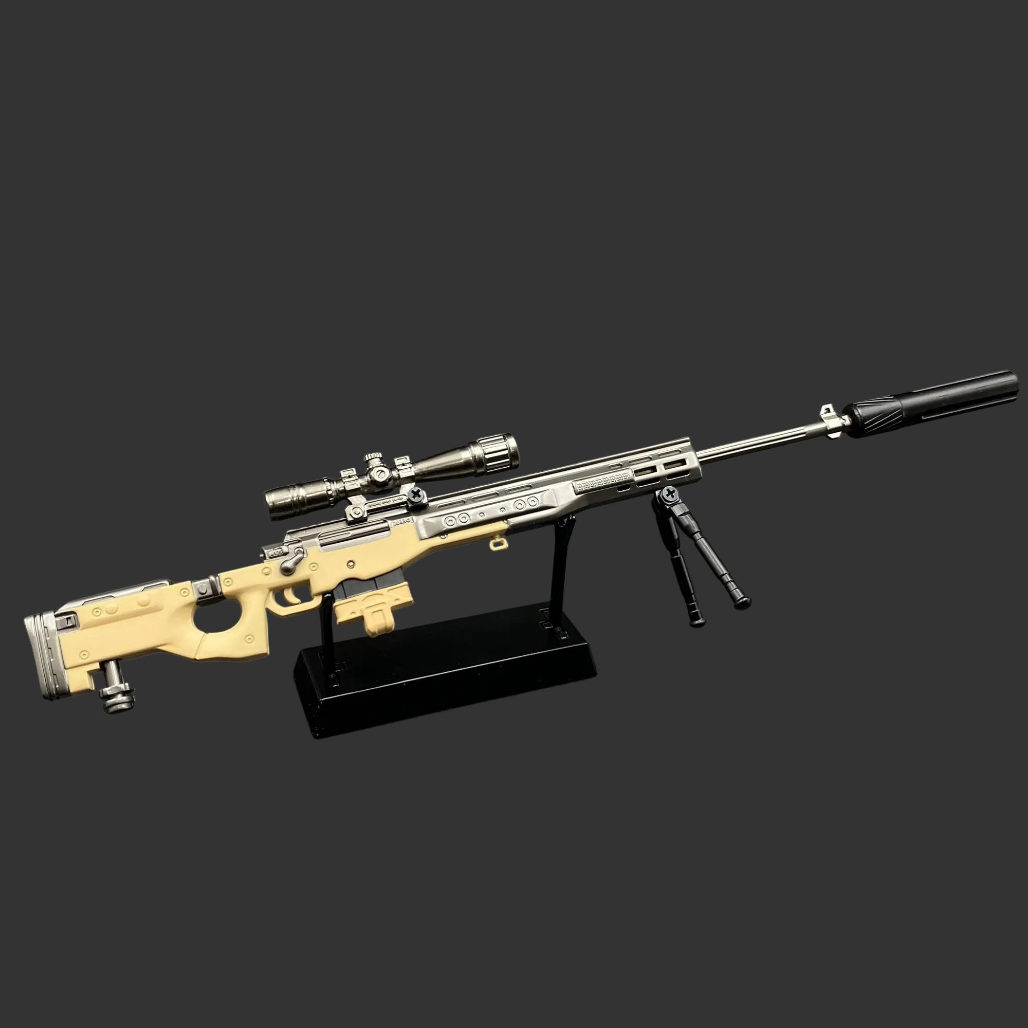 Metal Delta Force AWM Sniper Rifle Miniature – Miniwarrior
