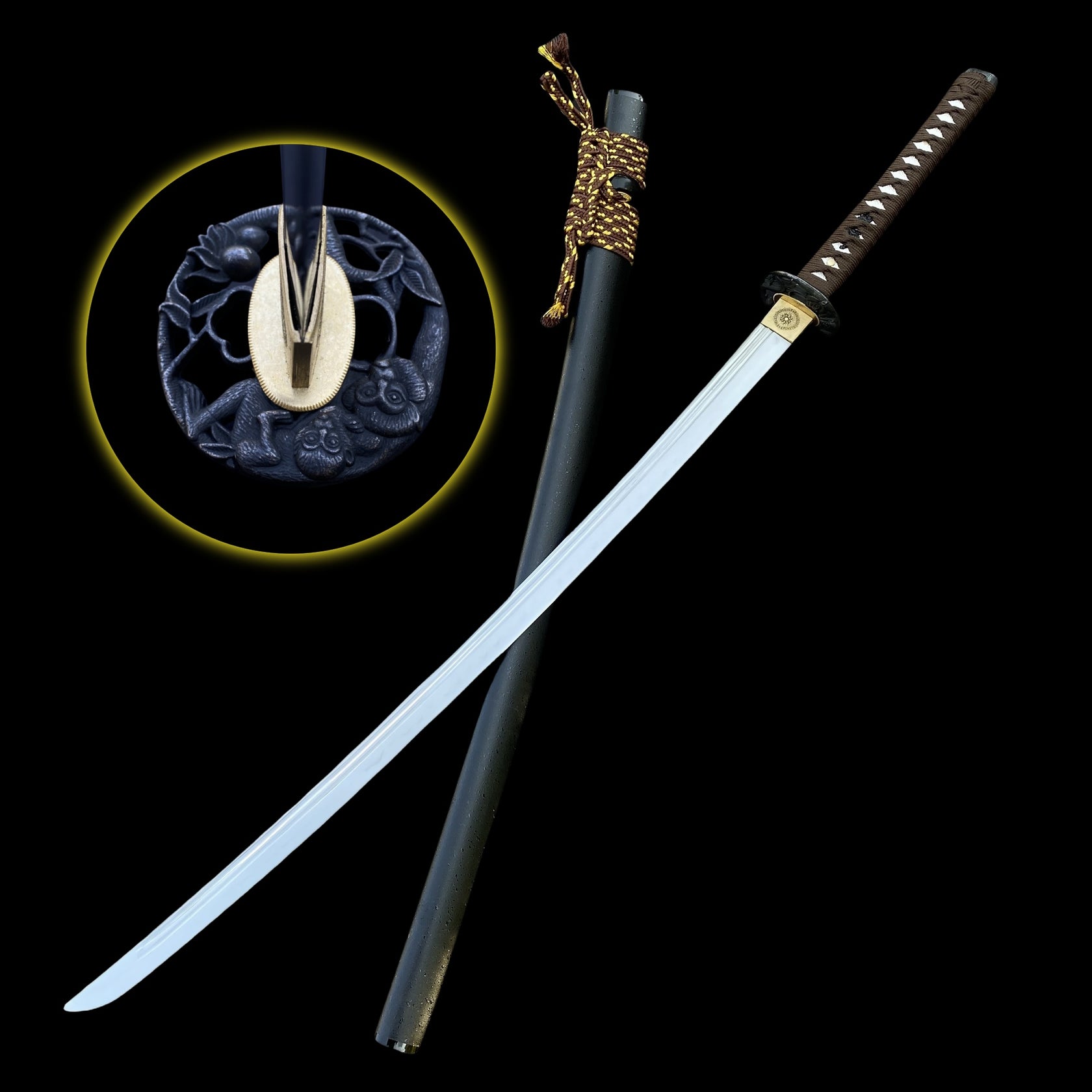 Japanese Katana Life-size Trickster Monkey Katana Replica – Miniwarrior