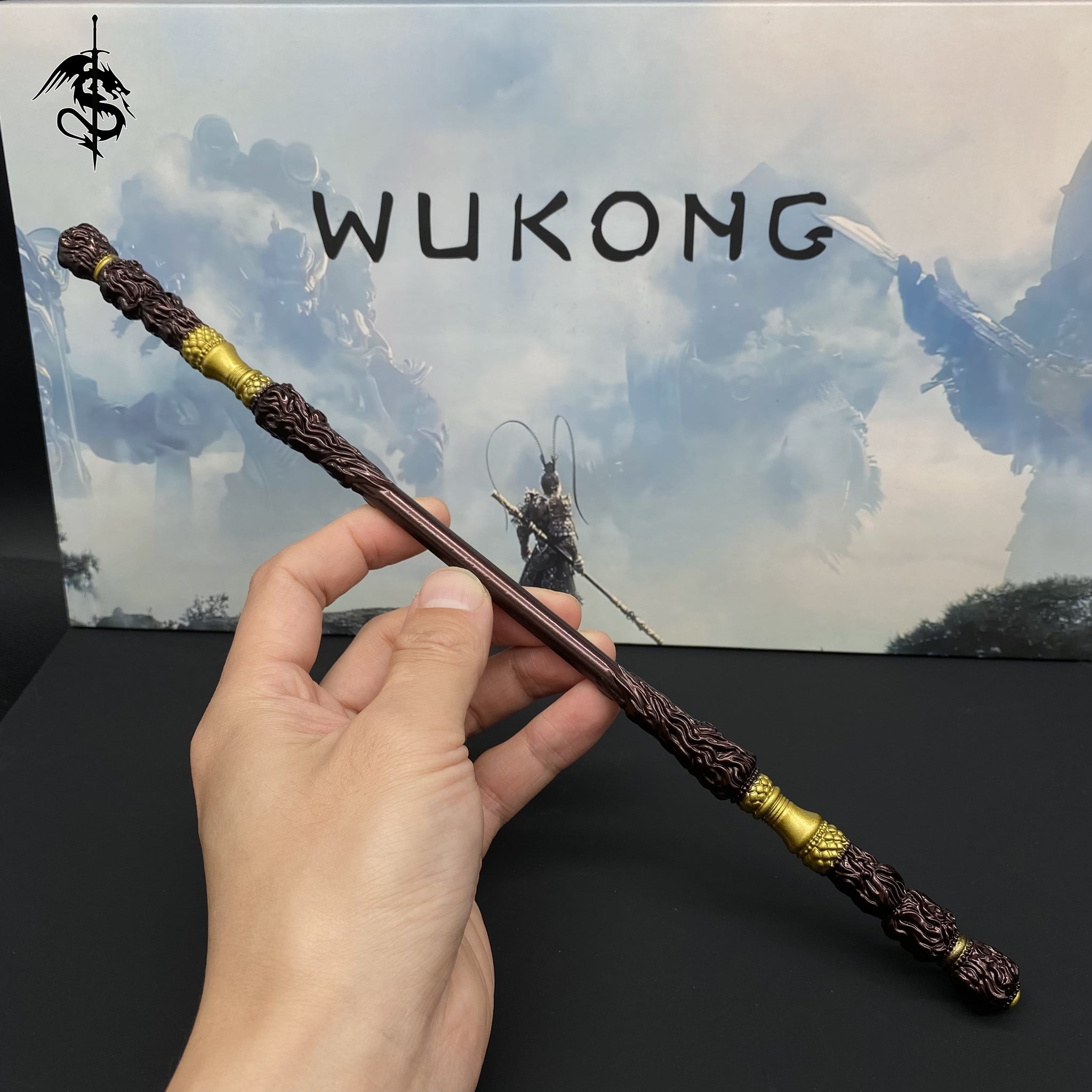 Black Myth: Wukong Weapons Metal Props Replica 6 In 1 Gift Box ...