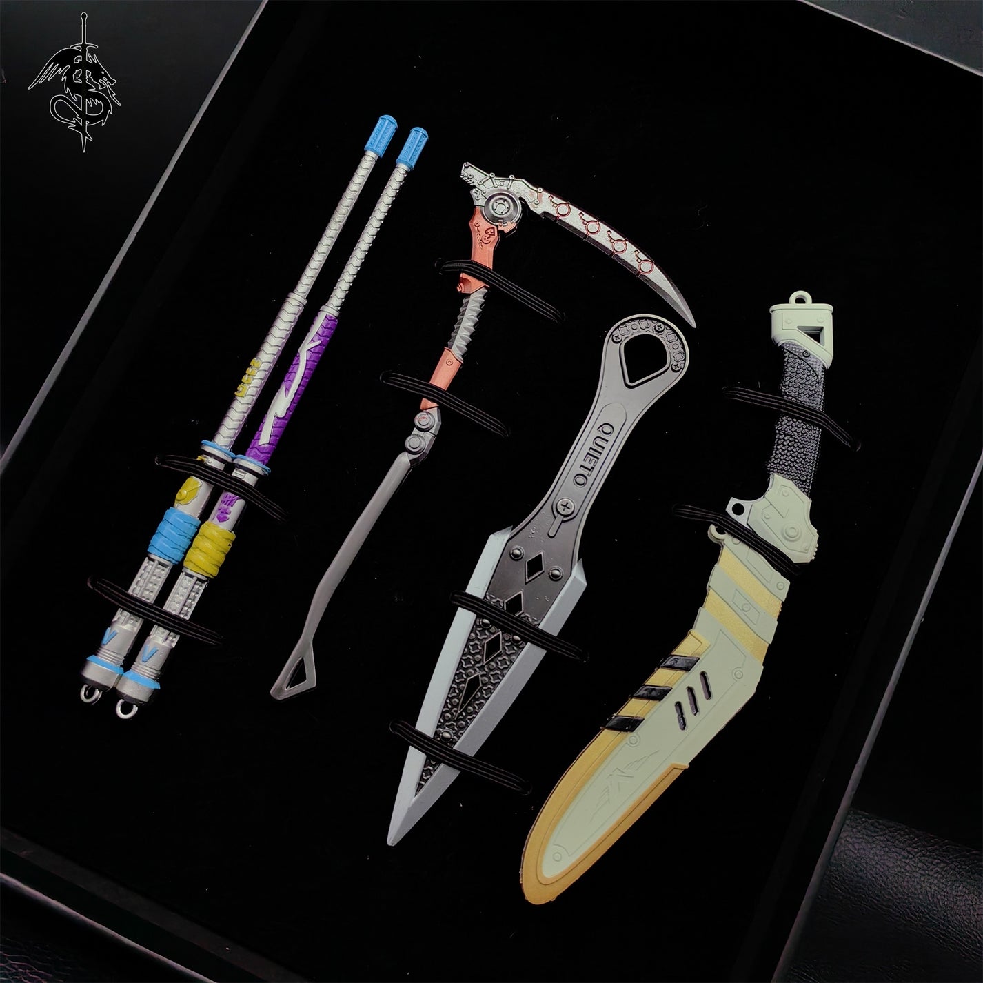 Mini Heirloom Metal Game Props 4 In 1 Pack – Miniwarrior