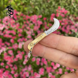 Mini Brass Handle EDC Tool Knife – Miniwarrior