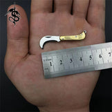 Mini Brass Handle EDC Tool Knife – Miniwarrior