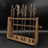 Hand-Forged Metal Collection Of Ancient Chinese Mini Cold Weapons 7 In ...