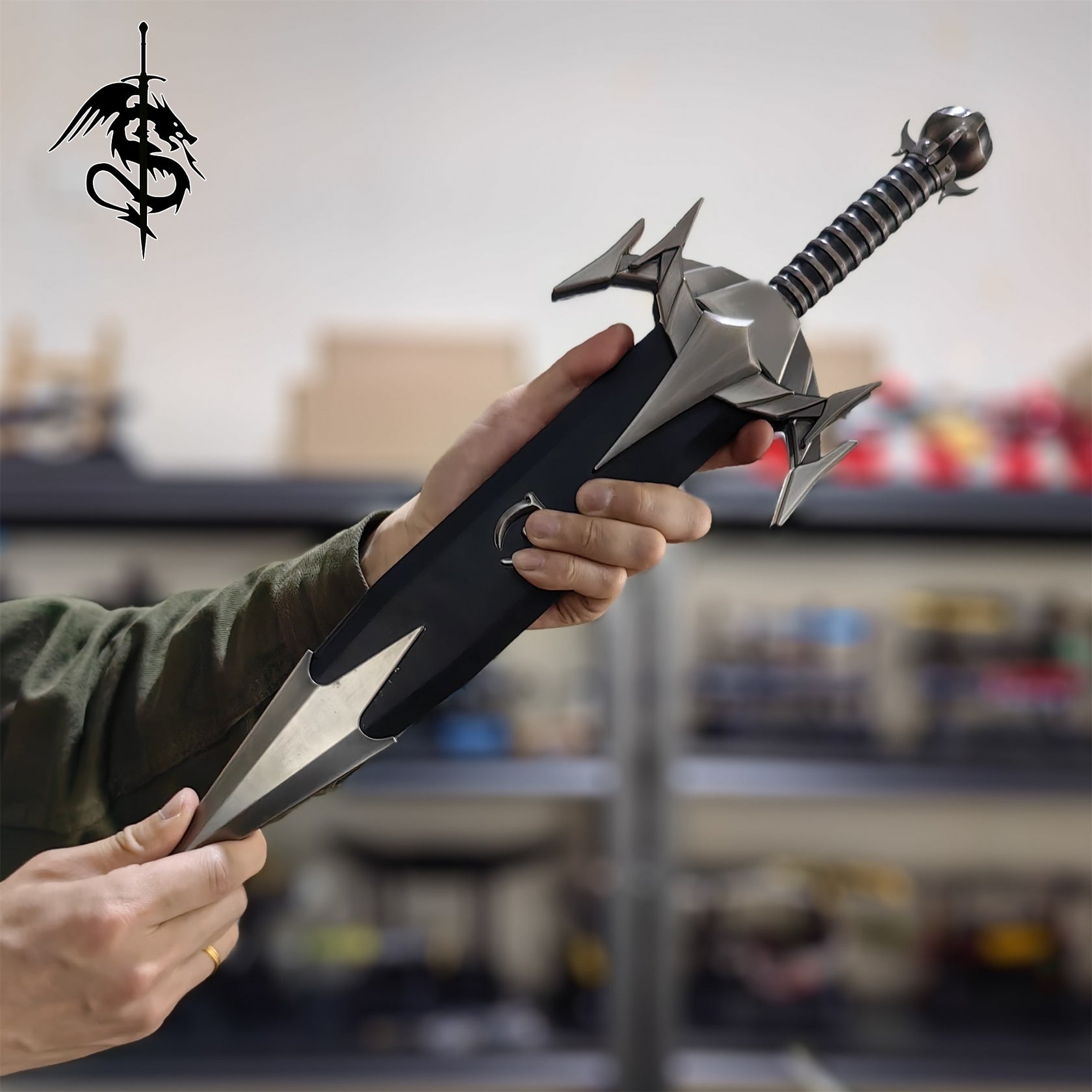 Metal Mehrunes Dagon Razor Life Size Replica – Miniwarrior