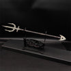 Hand-Forged Ebony War Axe Aquaman Atlantis Three-Pronged Spear ...