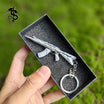 Tiny PP19 Bison SMG Metal Gun Keychain – Miniwarrior