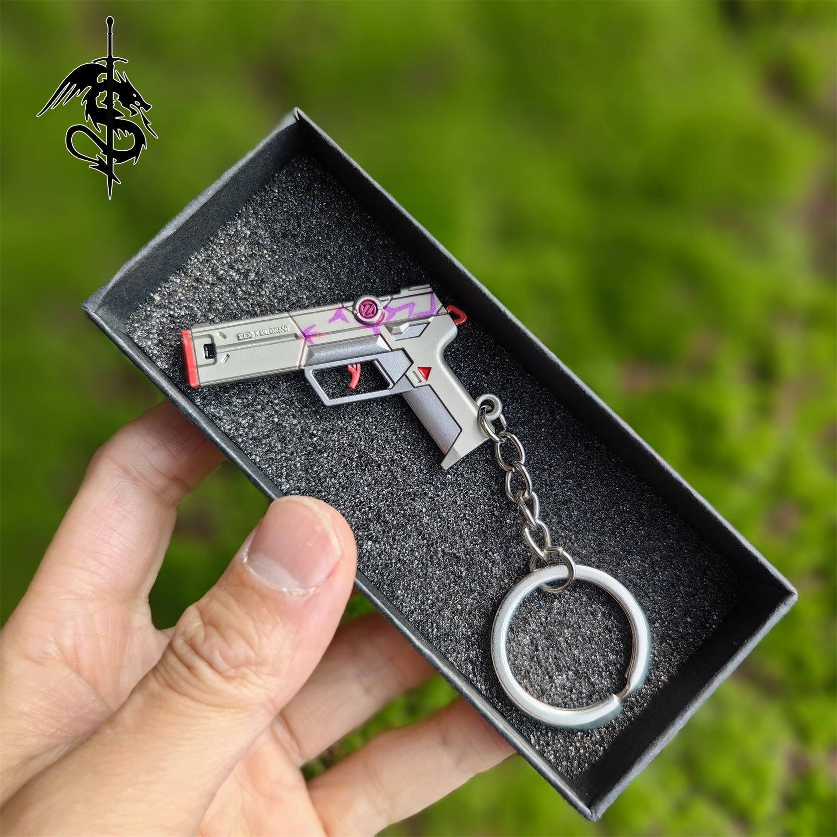 Tiny PP19 Bison SMG Metal Gun Keychain – Miniwarrior