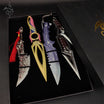 Kuronami no Yaiba Blades of Primordia Smite Knife Mystbloom Kunai 4 in ...