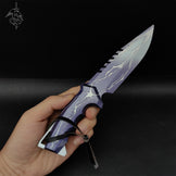 Kuronami no Yaiba Blades of Primordia Smite Knife Mystbloom Kunai 4 in ...