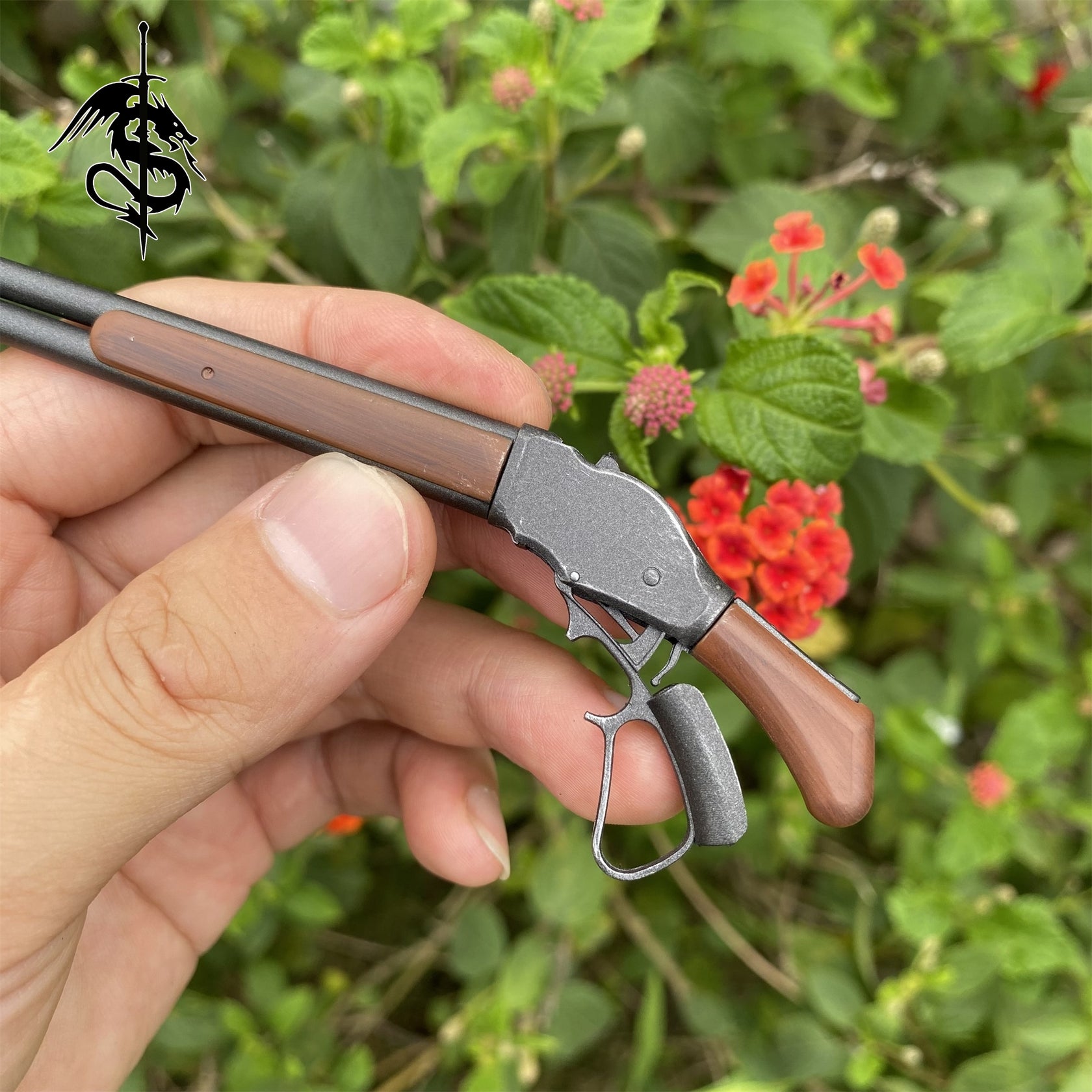Tiny M1887 Lever Action Shotgun One-Sixth Terminator T-800 Robot Figure ...