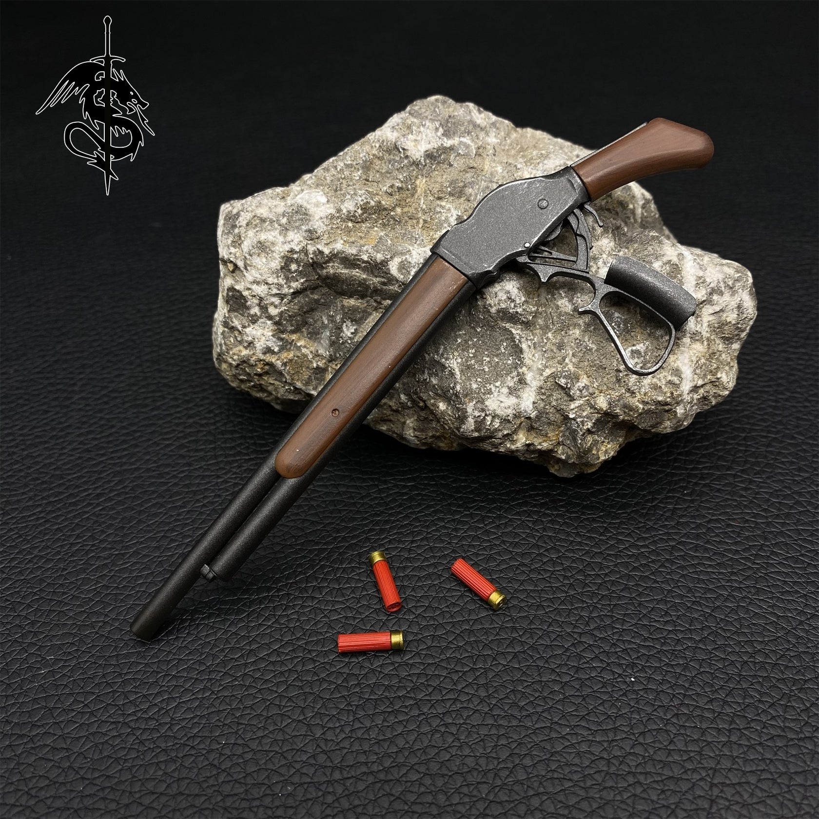 Tiny M1887 Lever Action Shotgun One-Sixth Terminator T-800 Robot Figure ...