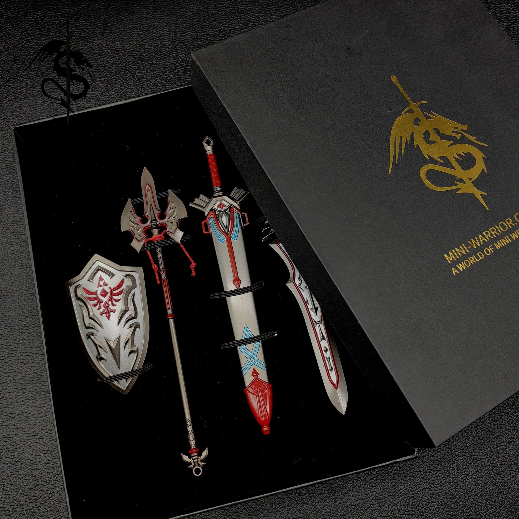 Royal Guard Weapons | 4 in 1 Collectible Gift Box – Miniwarrior