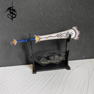 Link Metal Weapons Miniature Display Art – Miniwarrior