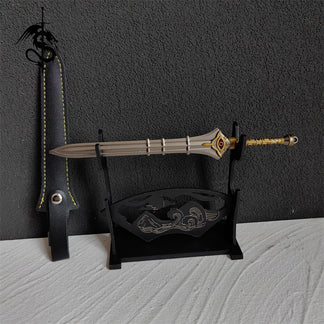 Link Metal Weapons Miniature Display Art – Miniwarrior