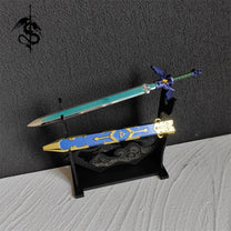 Link Metal Weapons Miniature Display Art – Miniwarrior