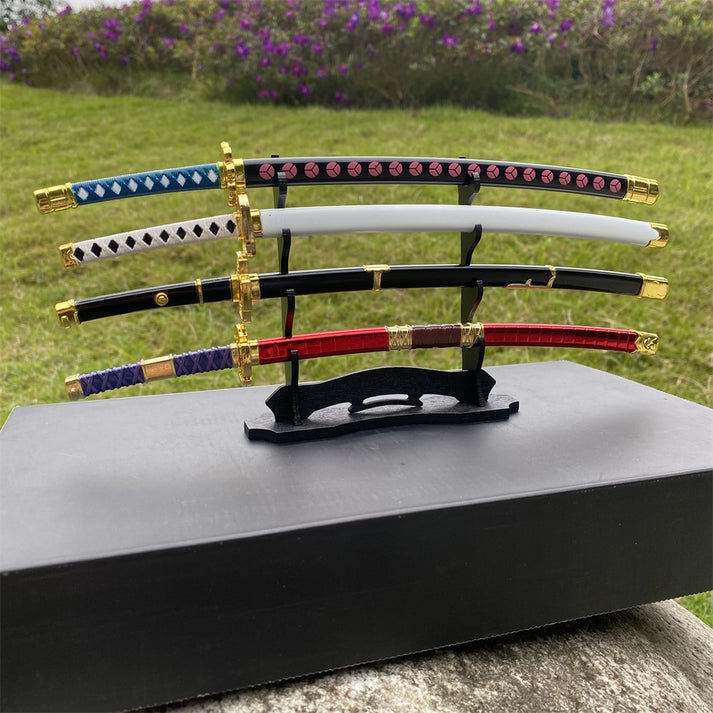Roronoa Zoro Swords Small Alloy Katana Replica Gift Box – Miniwarrior